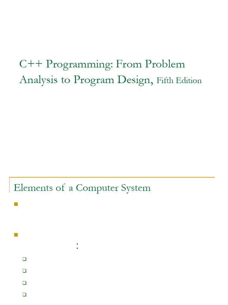 ch_01 | PDF | Computer Data Storage | Computer Programming