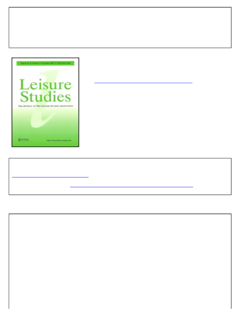 Wellbeing and flow in sample of male and female office workers | PDF ...