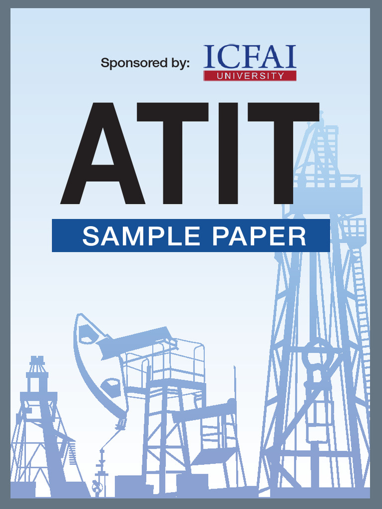 ATIT Model Paper | PDF