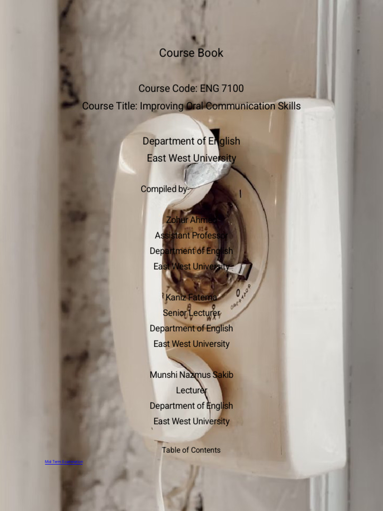 Course Book ENG 7100 | PDF | Hair | Sweater