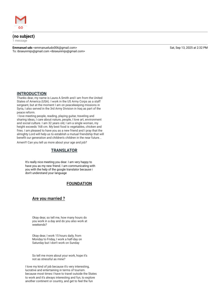 military format | PDF | Love | Money