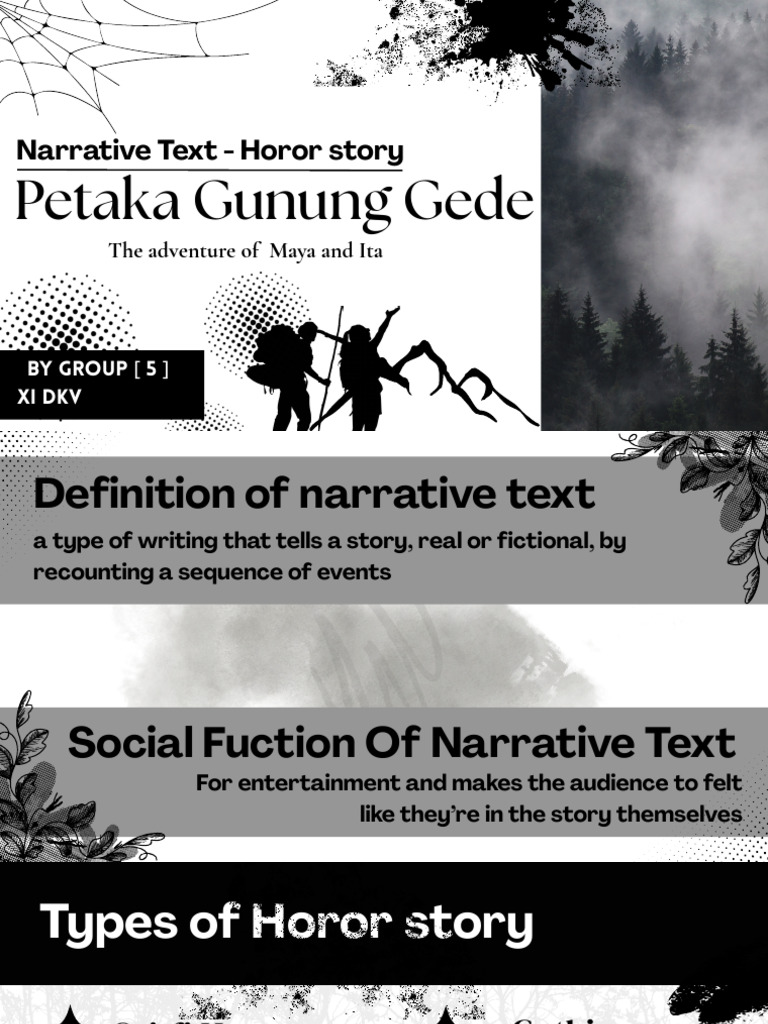 "Petaka Gunung Gede: A Horror Narrative" | PDF | Horror Fiction | Adjective