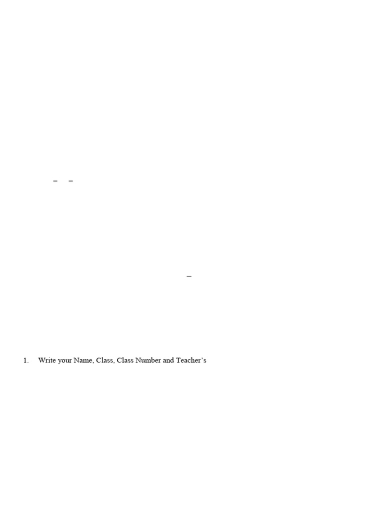 2324 S1 MTH 1st Term Exam Paper 1 Solution(LYC) | PDF | Area | Mathematics