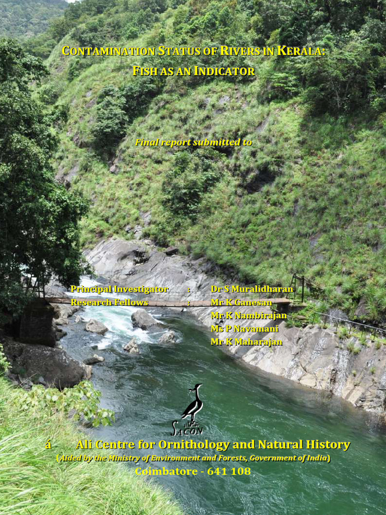 Kerala Pesticide final_report_river_fish | PDF | Pesticide | Ddt