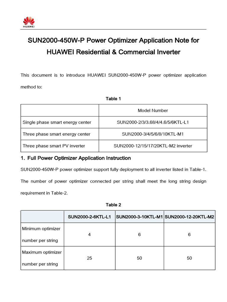 04. Optimizer Application Note | PDF | Solar Panel | Electricity