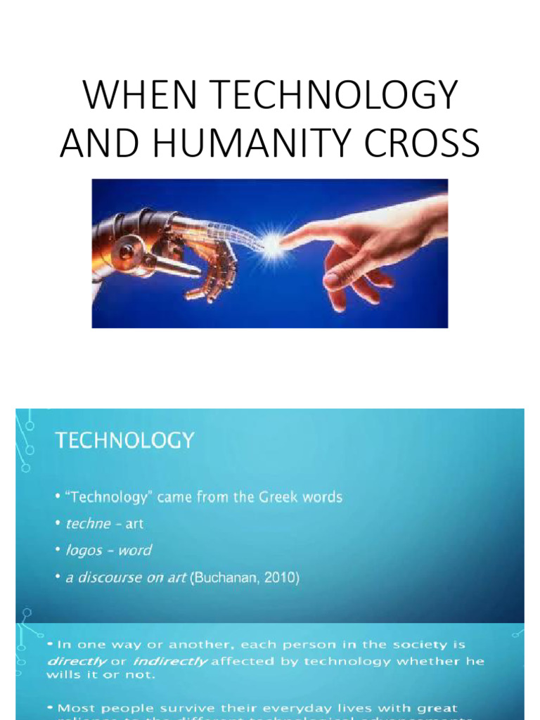 Technology's Impact on Humanity Today | PDF | Mobile Phones | Robot