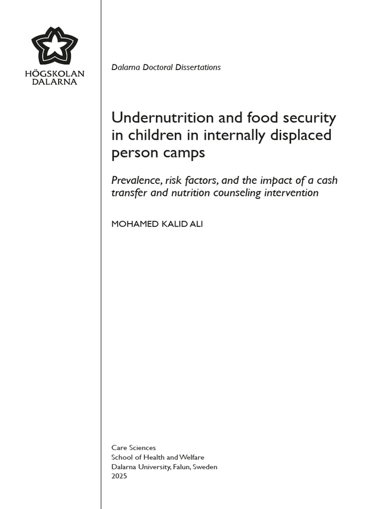 Full Text 01 | PDF | Malnutrition | Food Security