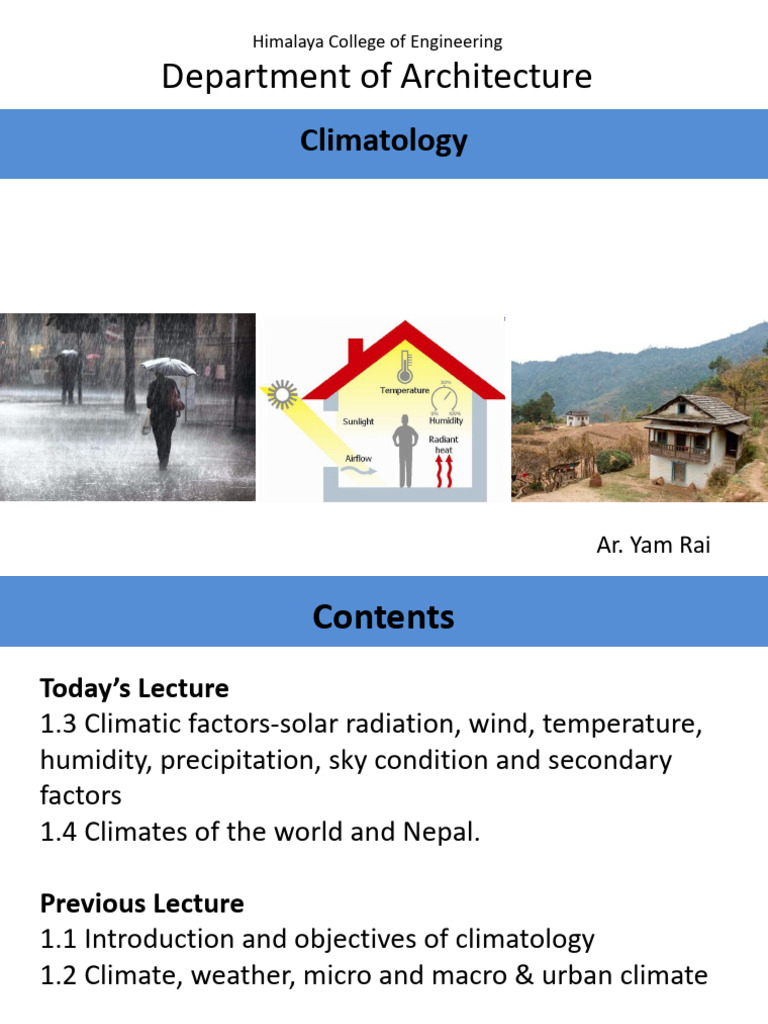 3.climatology II | PDF | Humidity | Water Vapor