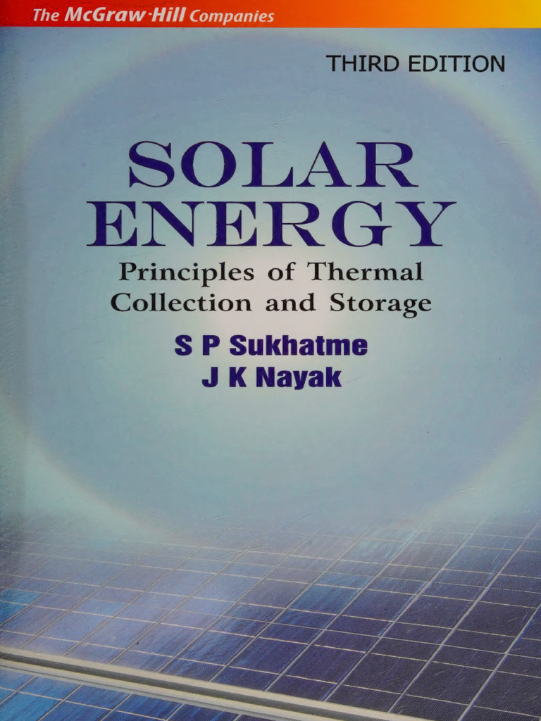 Solar Thermal Collection & Storage Guide | PDF | Renewable Energy ...