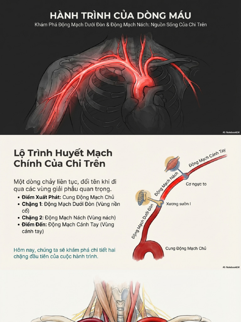 Hành Trình M CH Máu Chi Trên | PDF
