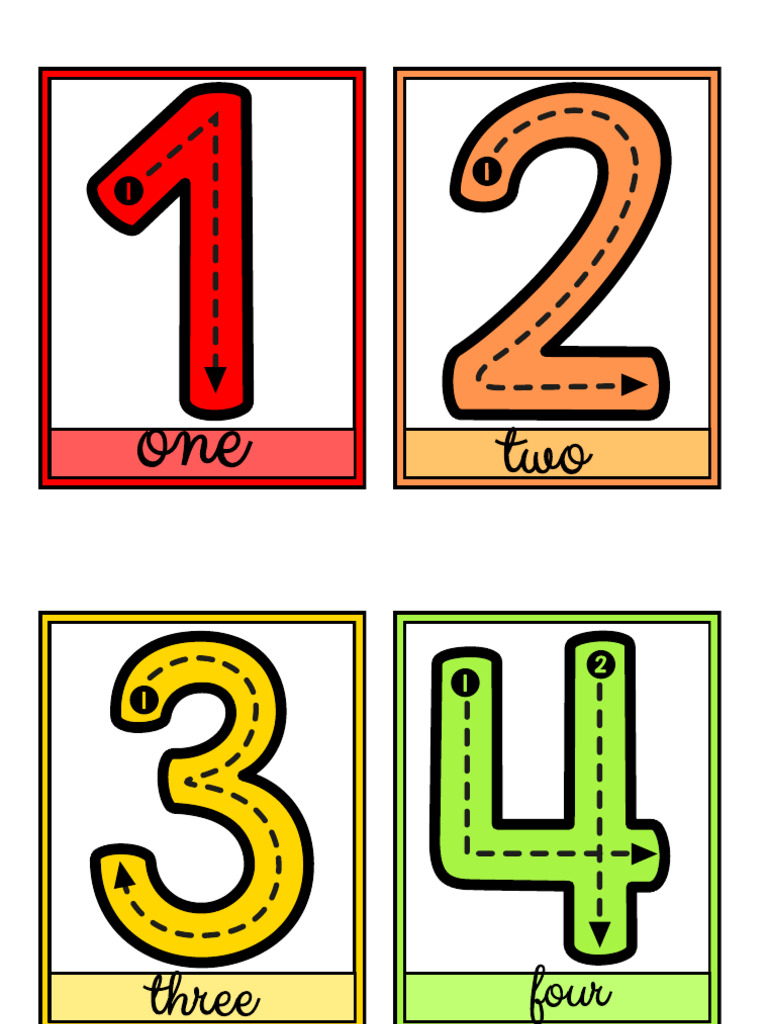 Trazo numeros | PDF