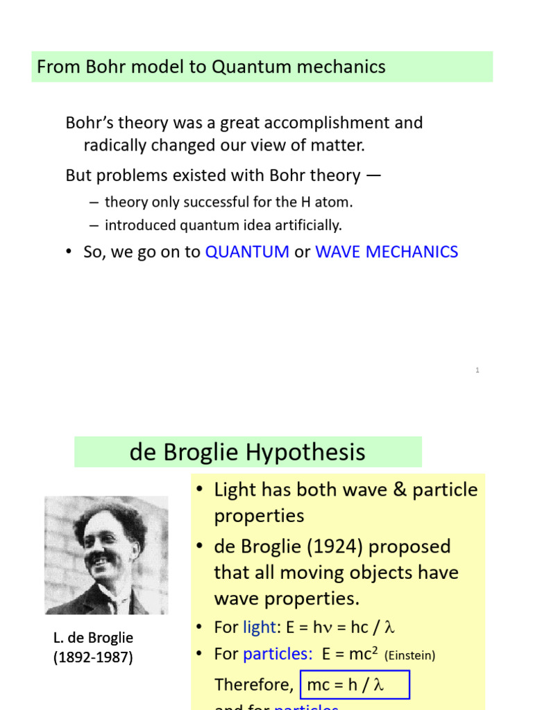 Quantum Theory_BSc_Autumn 2025-26 (1) | PDF | Electron Configuration ...