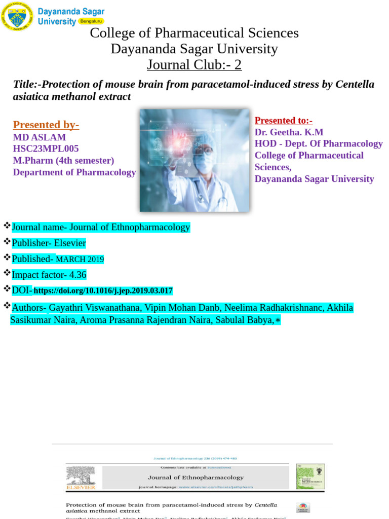 MD ASLAM | PDF | Antioxidant | Oxidative Stress