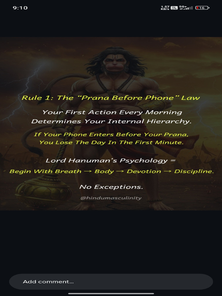 Hanuman Ji Laws | PDF | Prana | Spiritual Practice