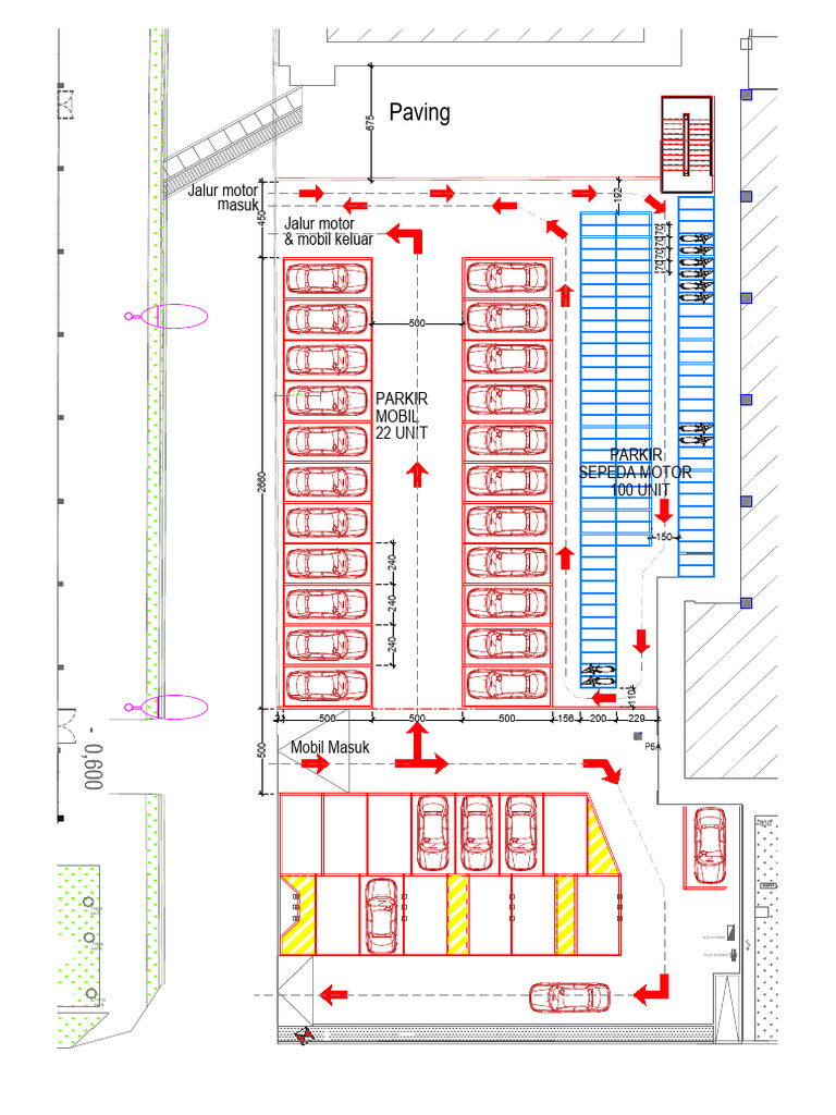 LAYOUT AREA PARKIRAN R2 | PDF