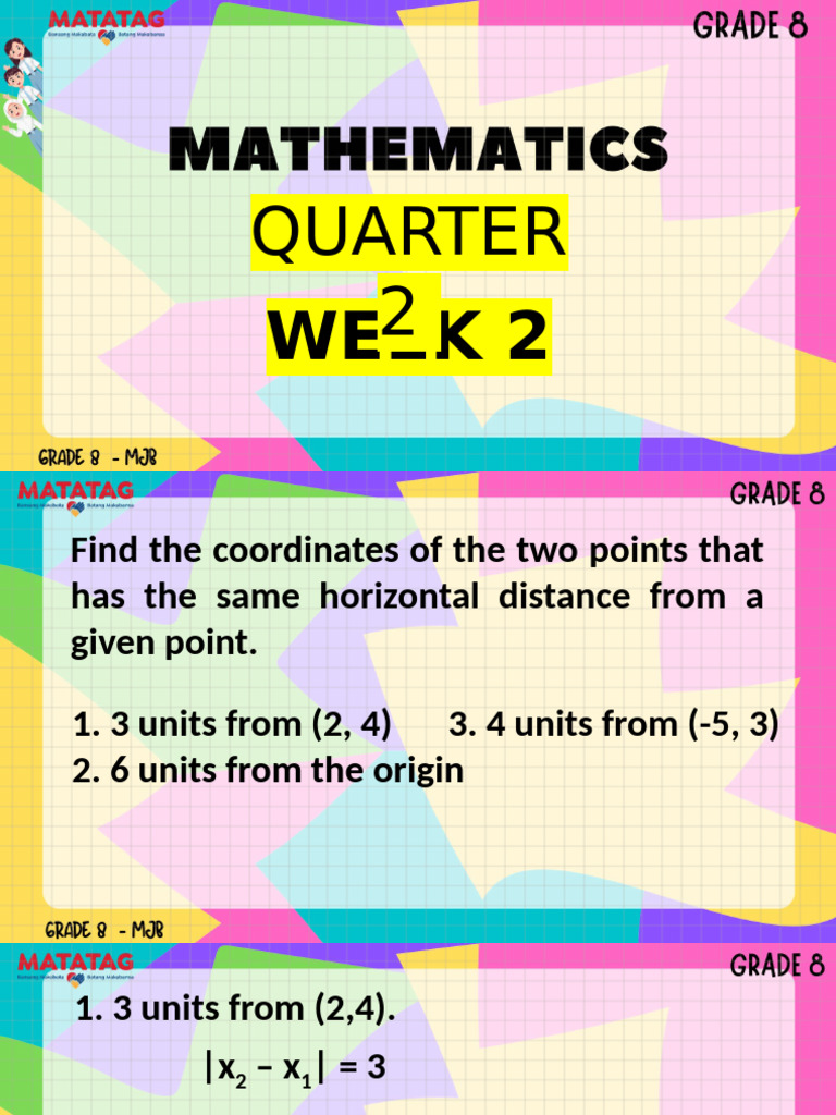 Finding Points with Horizontal Distances | PDF