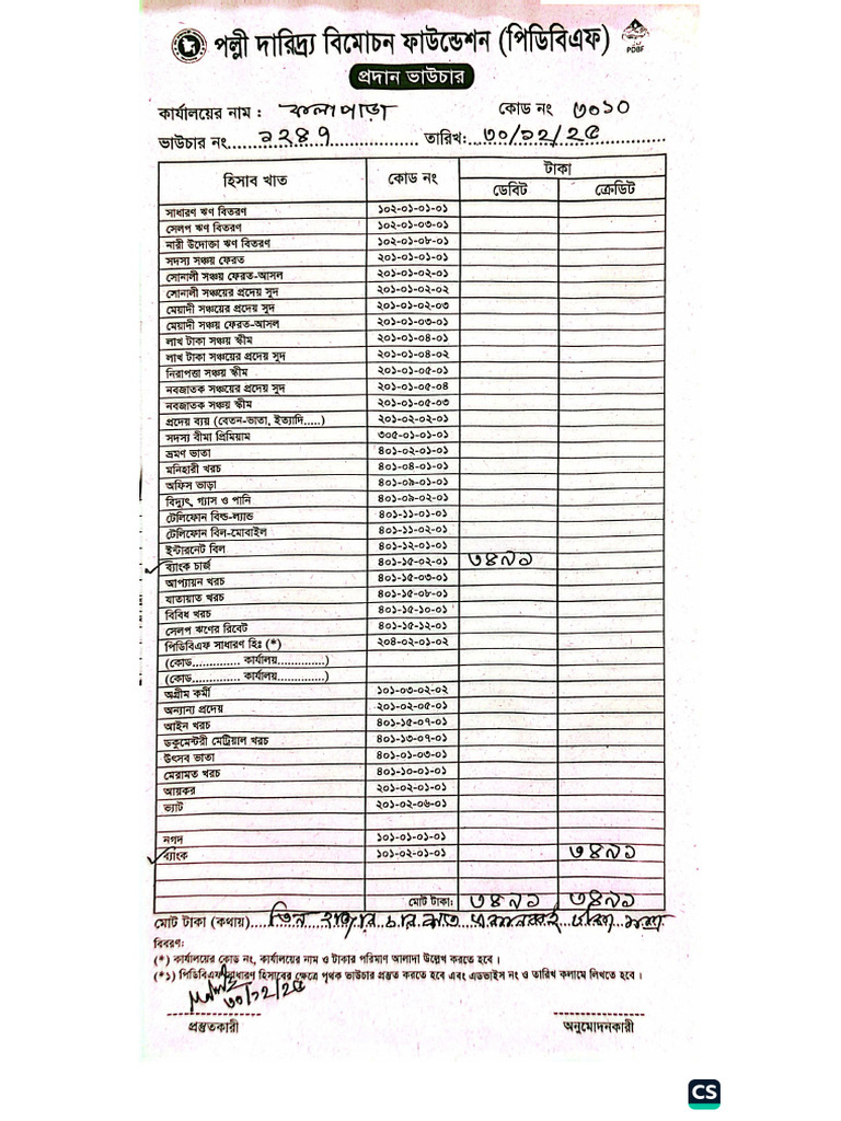 Bank Charge | PDF