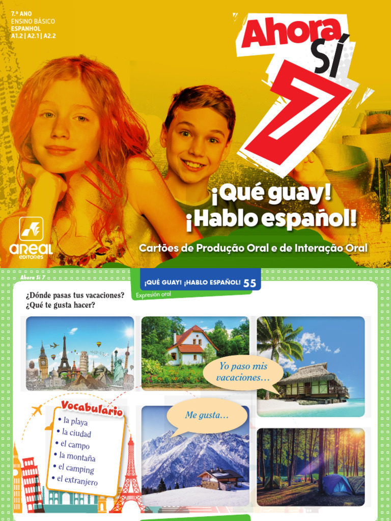 Ahos7 Tarjetas Oralidad Unid8 | PDF