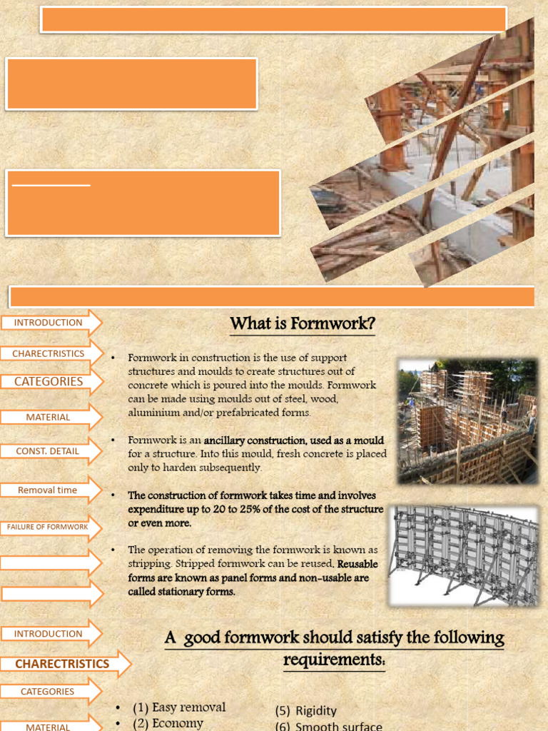 formwork-200329122352 | PDF | Concrete | Civil Engineering