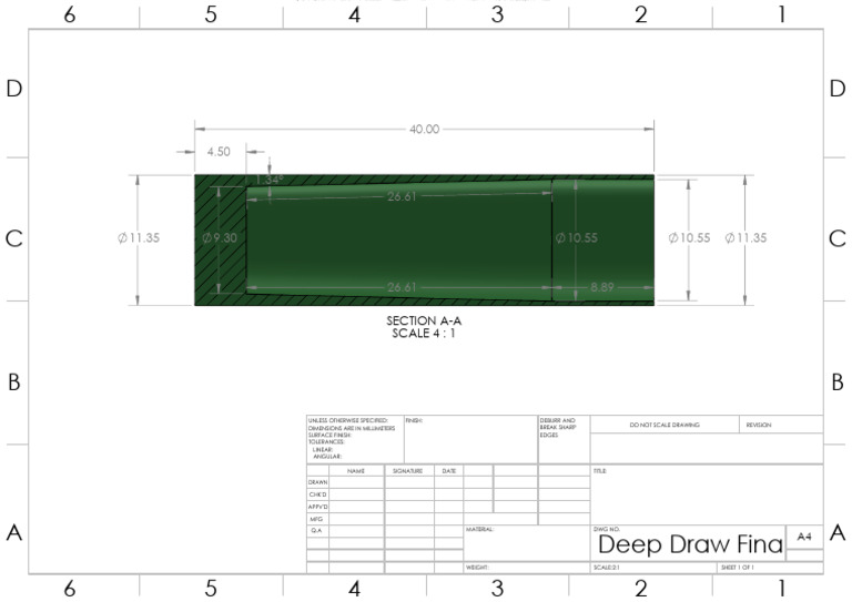 Deep Draw Final | PDF