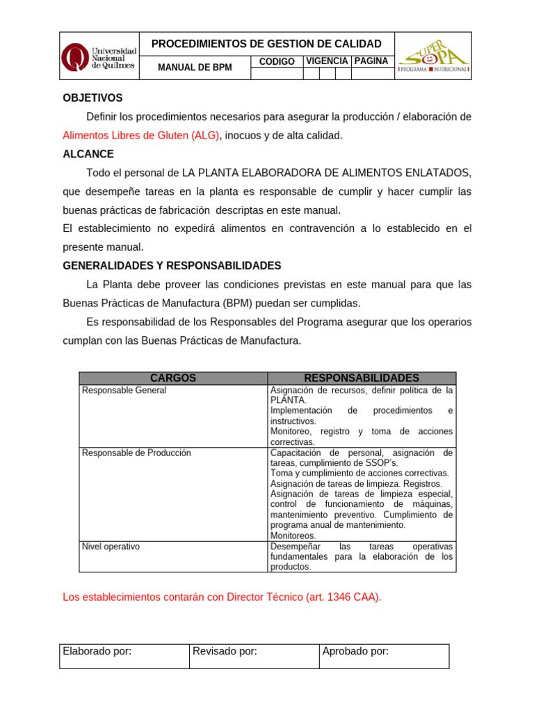 Manual_BPM_ALG | PDF | Ventilación (Arquitectura) | Agua