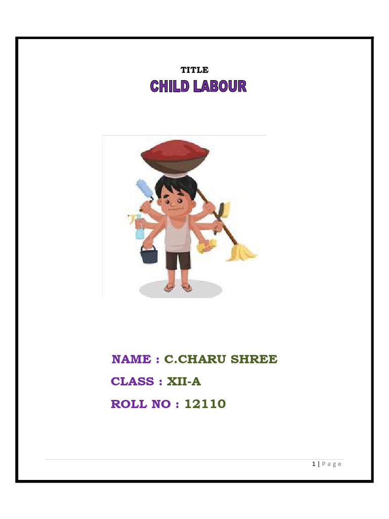 Understanding Child Labour Issues | PDF | Child Labour | Poverty