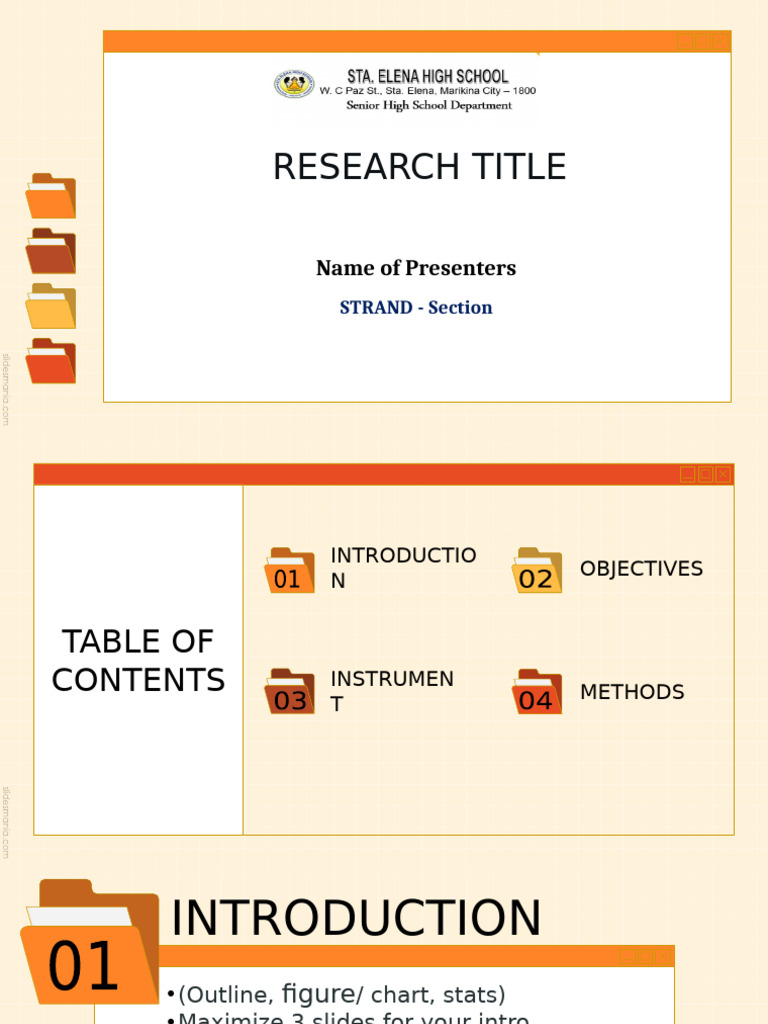 Ppt Template Pre Oral Defense | PDF
