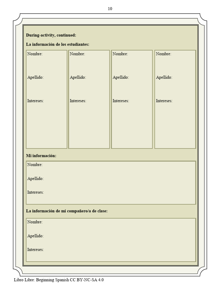 Saludos y Presentaciones en Español | PDF