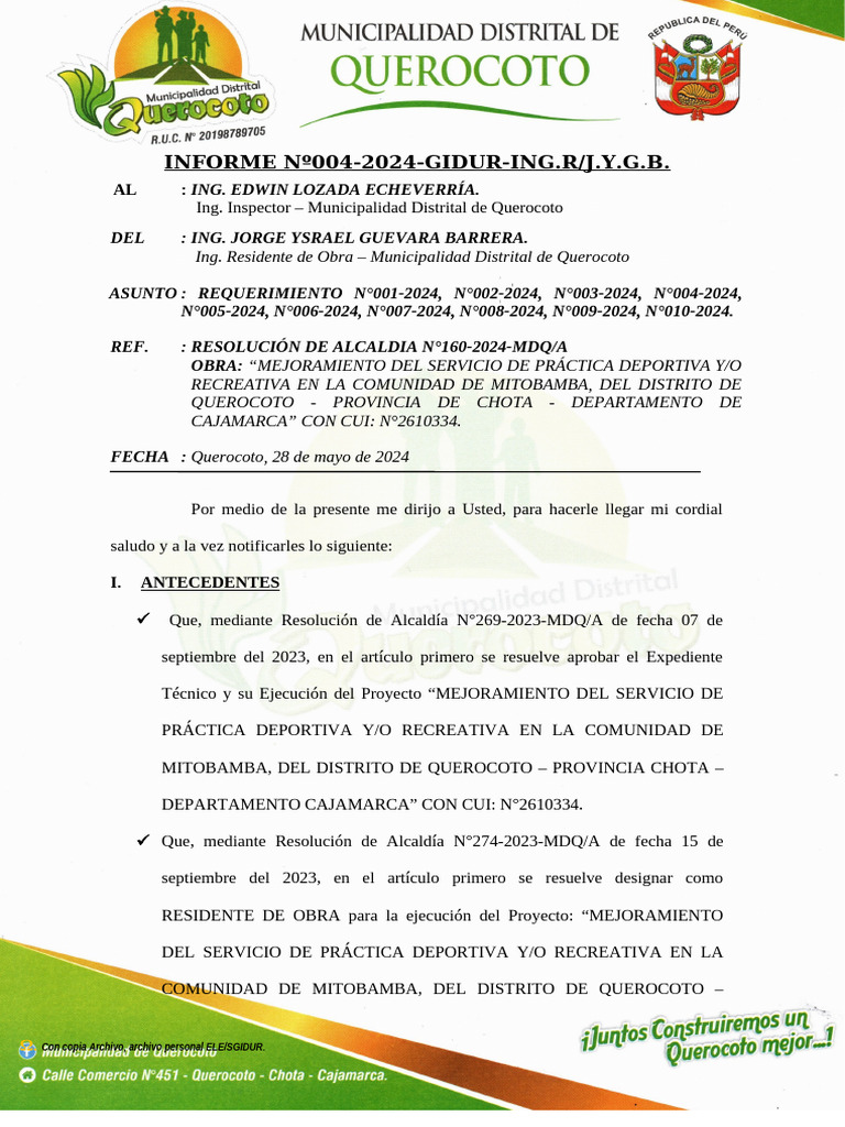 INFORME DE REQUERIMIENTO DE MATERIALES ADICIONAL | PDF | Ingeniería mecánica | Metalurgia