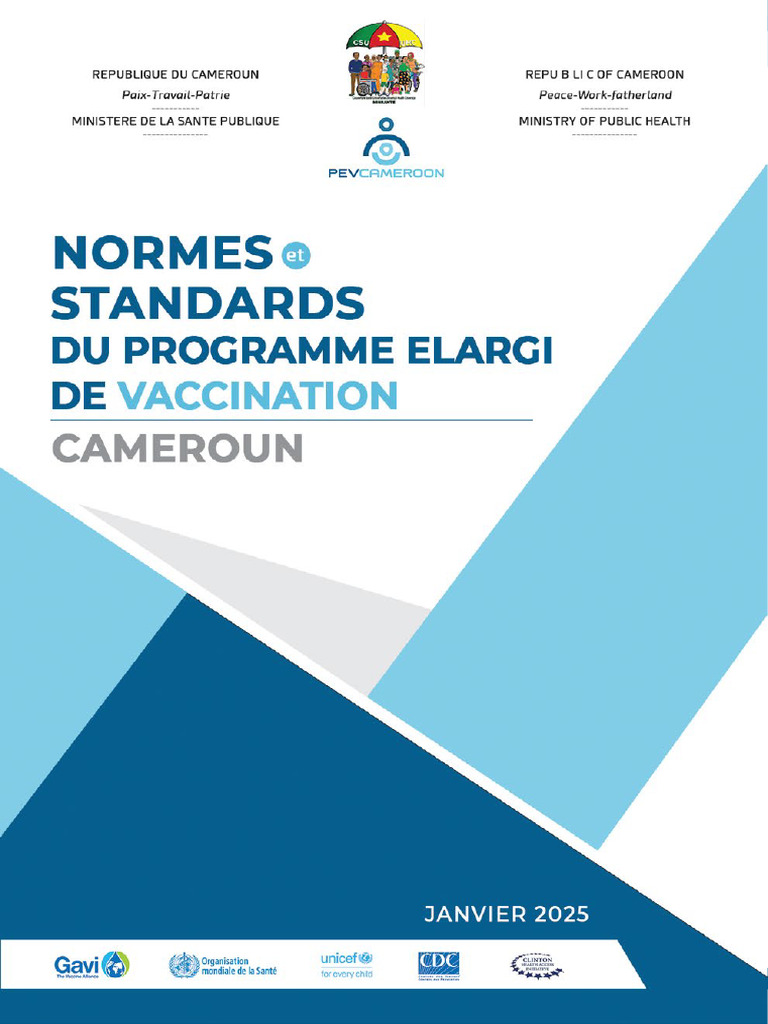 Normes du Programme Élargi de Vaccination | PDF | Vaccination | Vaccins