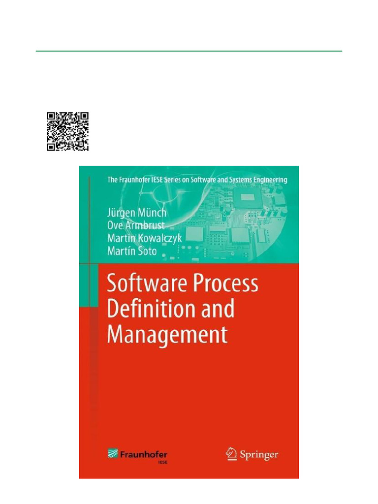 Software Process Definition and Management ISBN 9783642242908, 3642242901 Full PDF Download ...