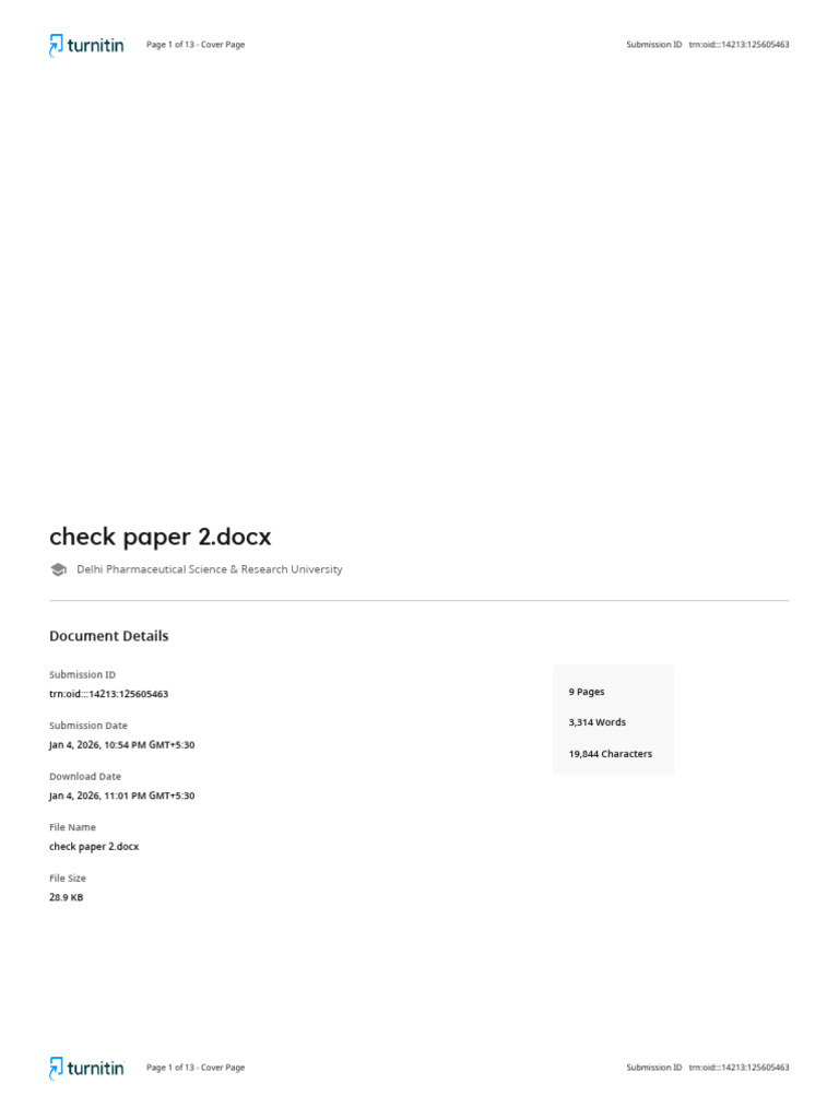 Check Paper 2 | PDF | Citation