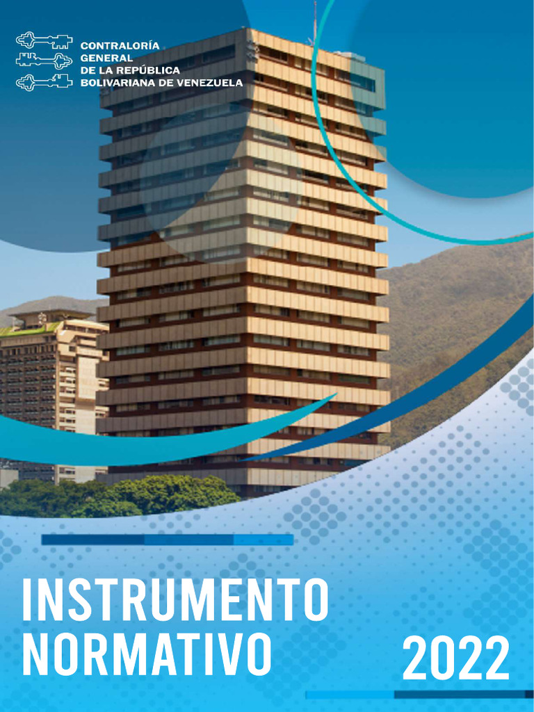 INSTRUMENTO NORMATICO_CGR_2022 | PDF | Venezuela | Regulación