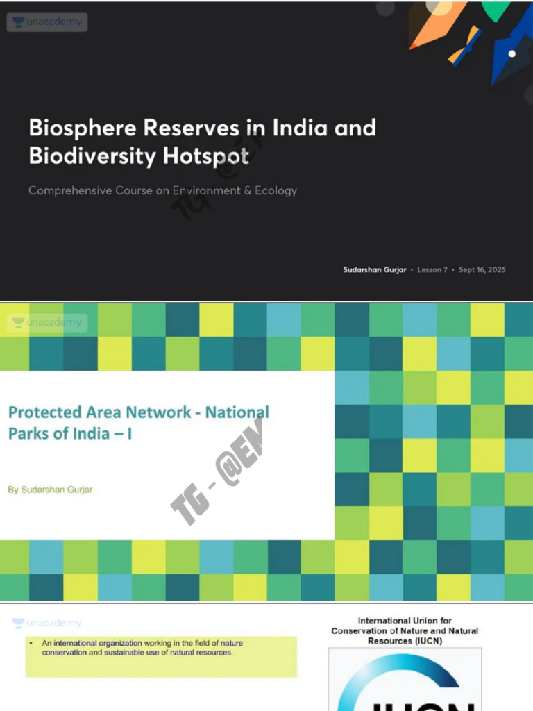 Biosphere Reserves in India and Biodiversity Hotspot ?????? ?? | PDF