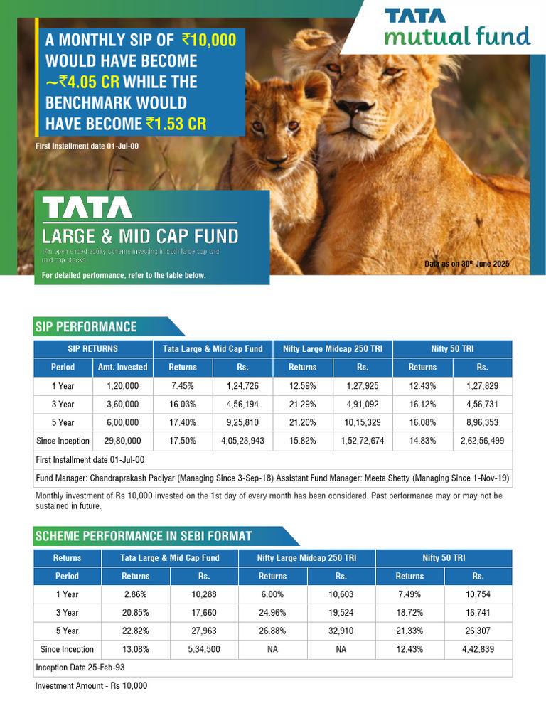 Tata Fund Performance Analysis 2025 | PDF | Mutual Funds | Corporations