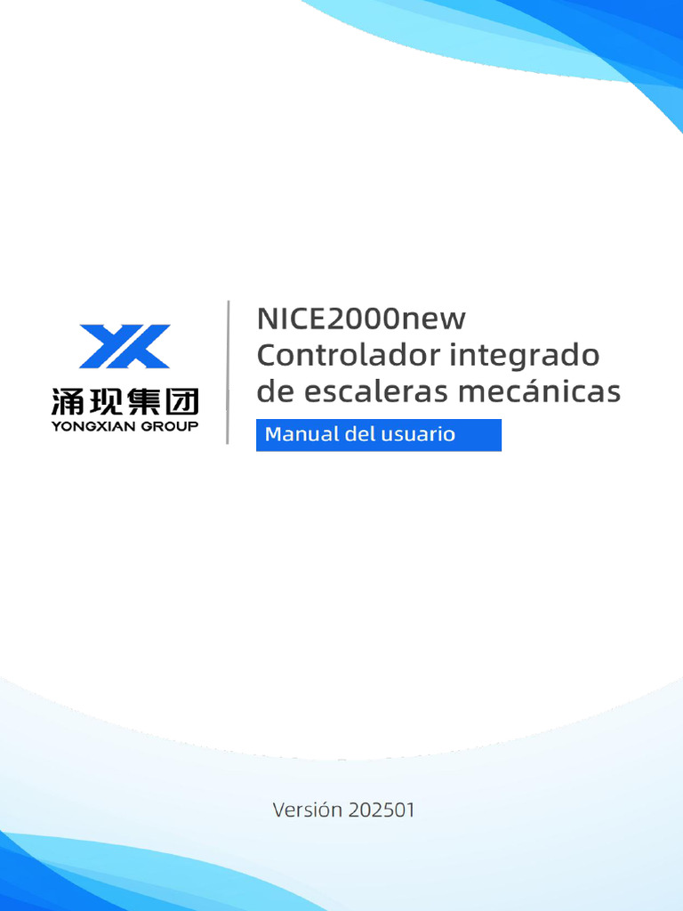 Nice2000new Integrated Escalator Controller User Manual En | PDF | Resistor | Red eléctrica