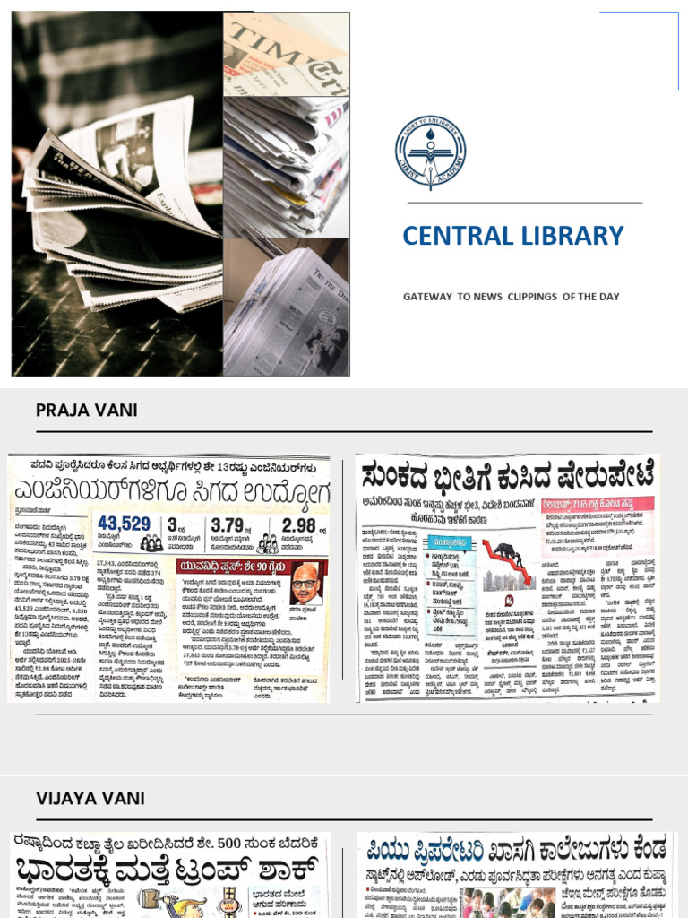 Daily News Clippings - Jan 9, 2025 | PDF