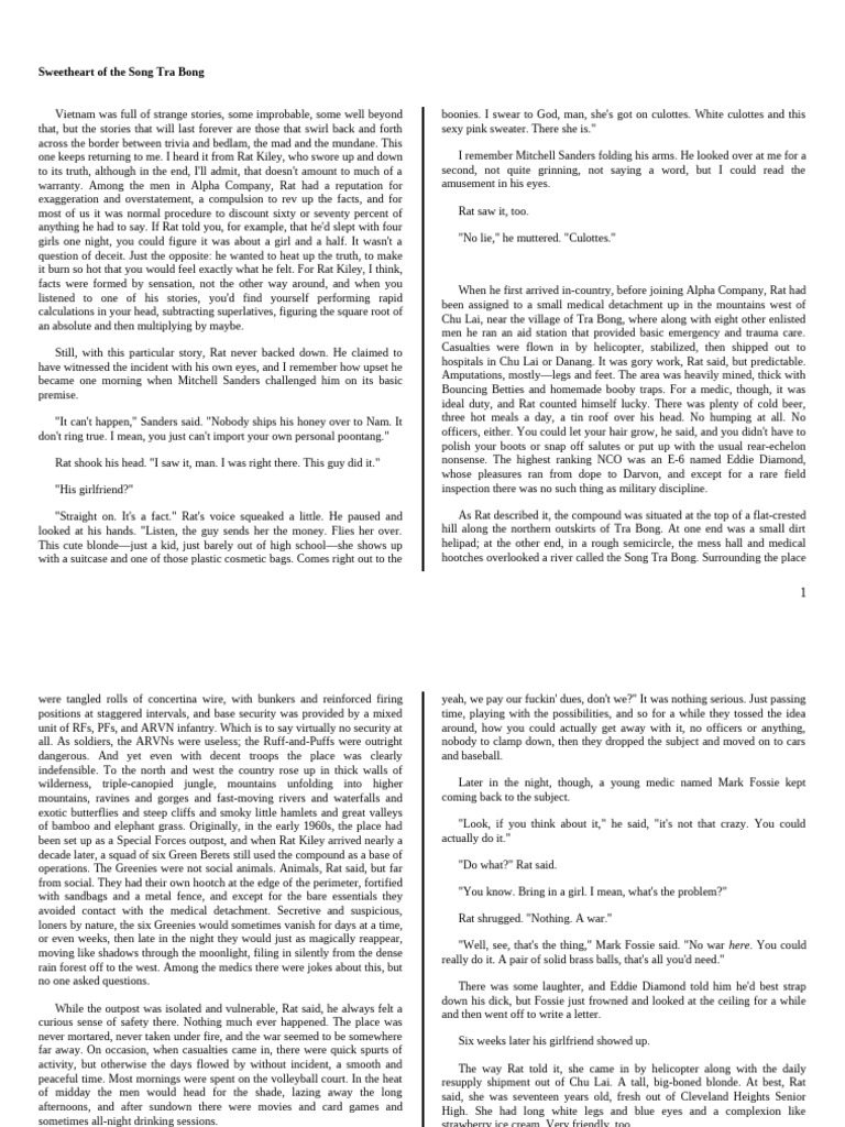Mary Anne: A Vietnam Love Story | PDF