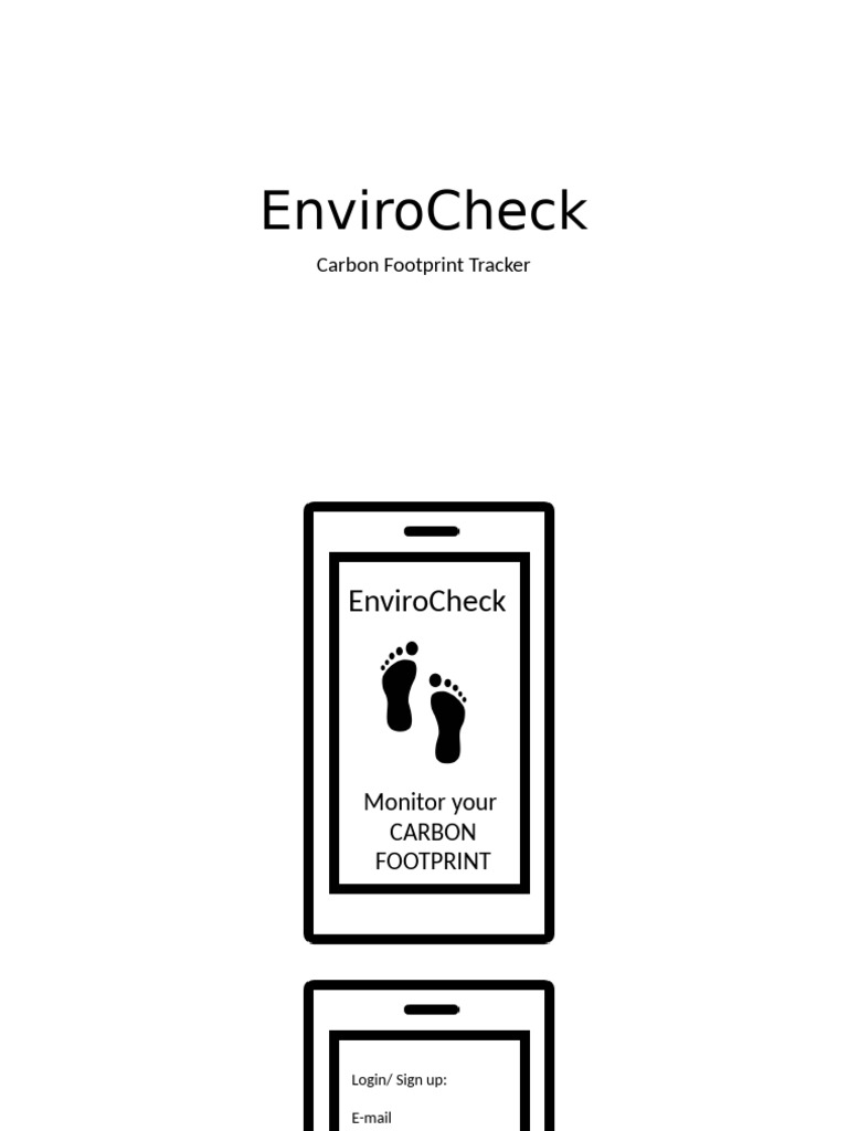Carbon Footprint Tracker Paper Prototype | PDF