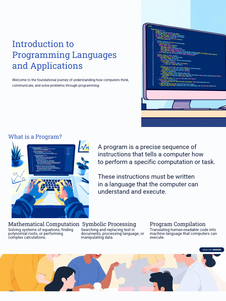 Introduction to Programming Languages | PDF | Programming | Computer ...