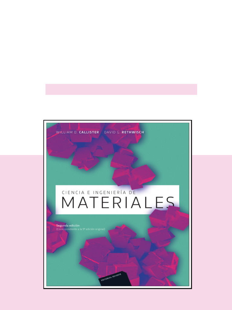 (Ebook) Ciencia e Ingeniería de Materiales by Callister William D ...