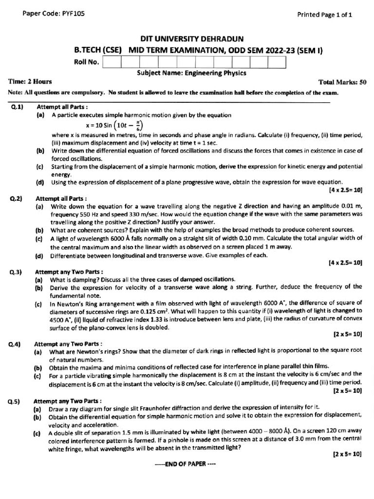 Adobe Scan 16 Jan 2025 | PDF | Waves | Oscillation