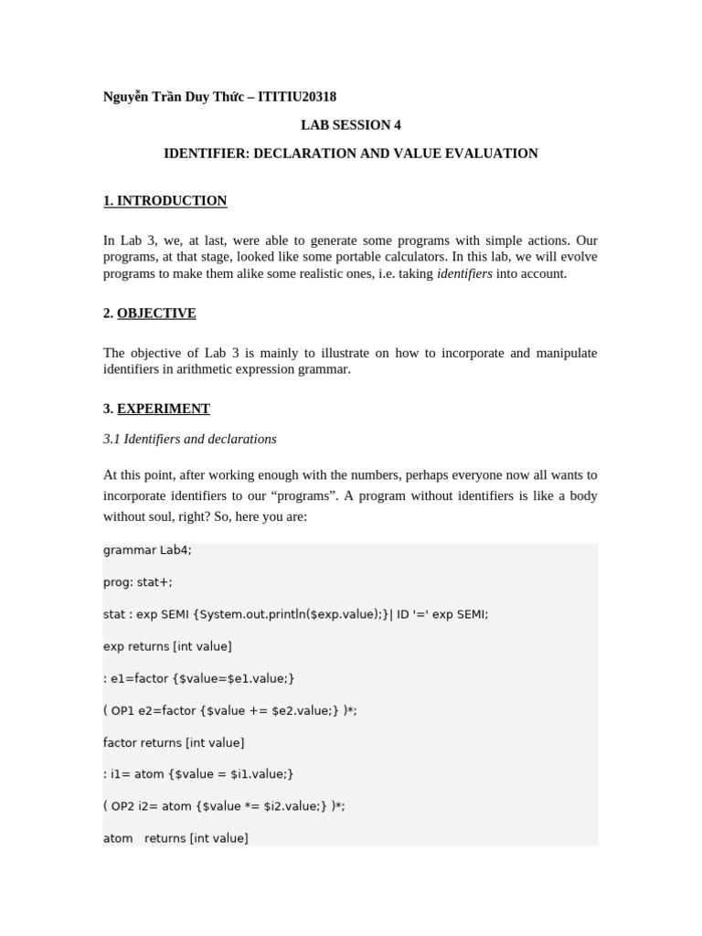 Lab4 | PDF | Integer (Computer Science) | Software Engineering