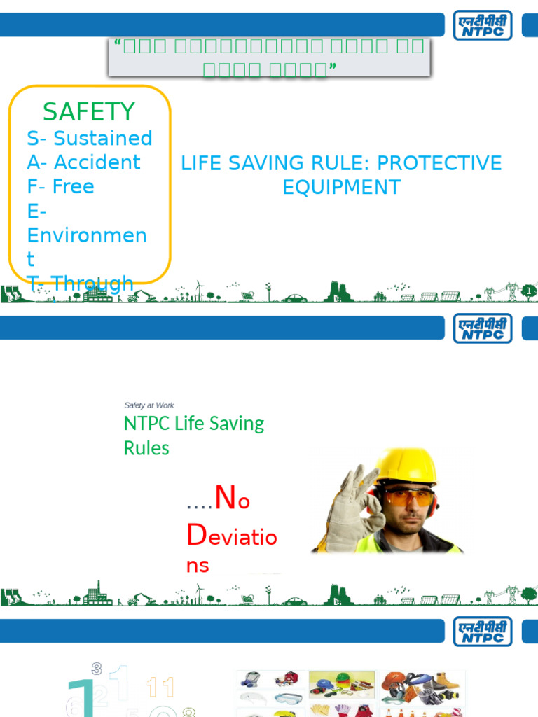 Life Saving Rule _Protective Equipment.pptx23122025 | PDF | Personal Protective Equipment ...