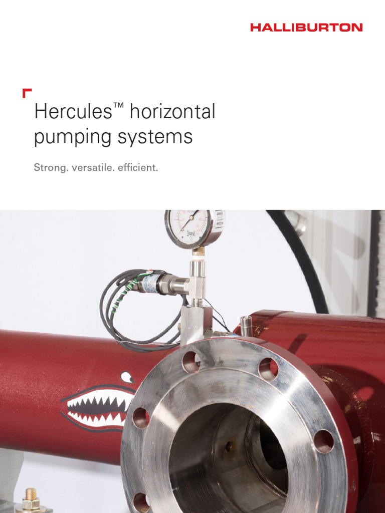 Hercules™ Horizontal Pumping Systems | PDF | Pump | Energy Technology