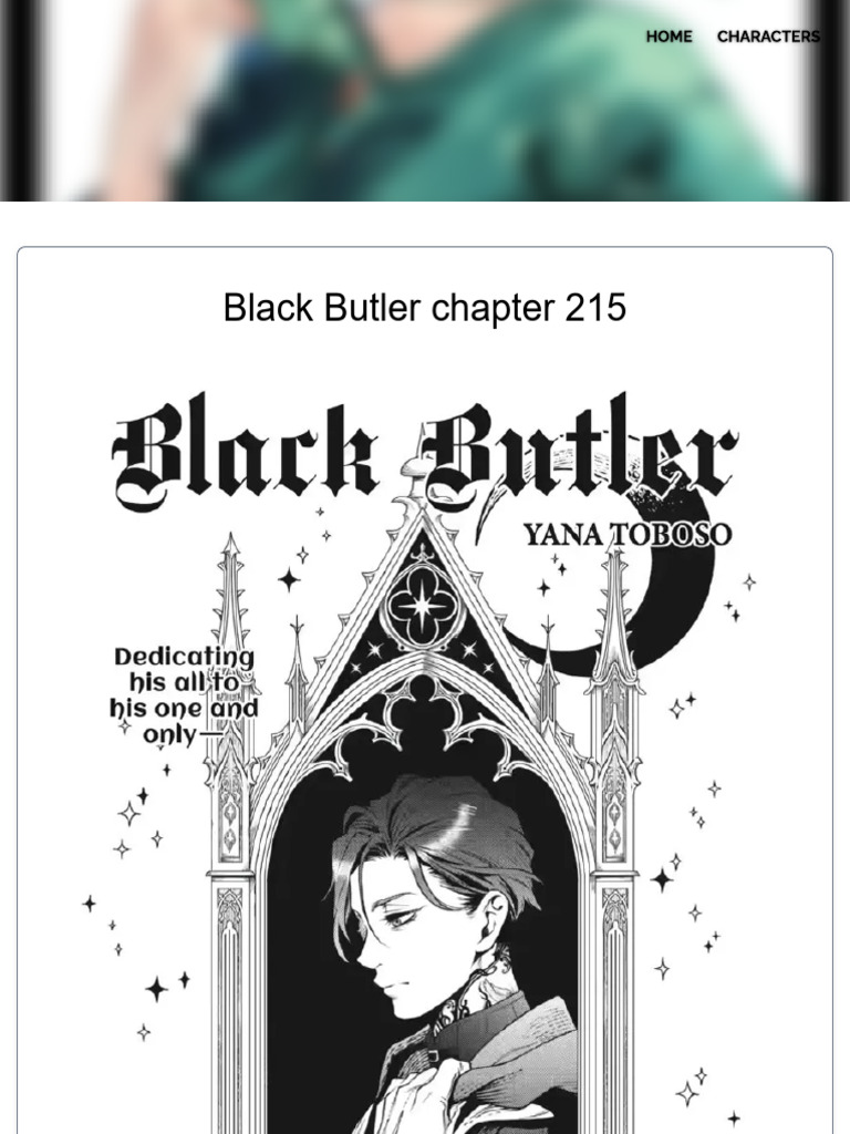 Black Butler Chapter 215 | PDF