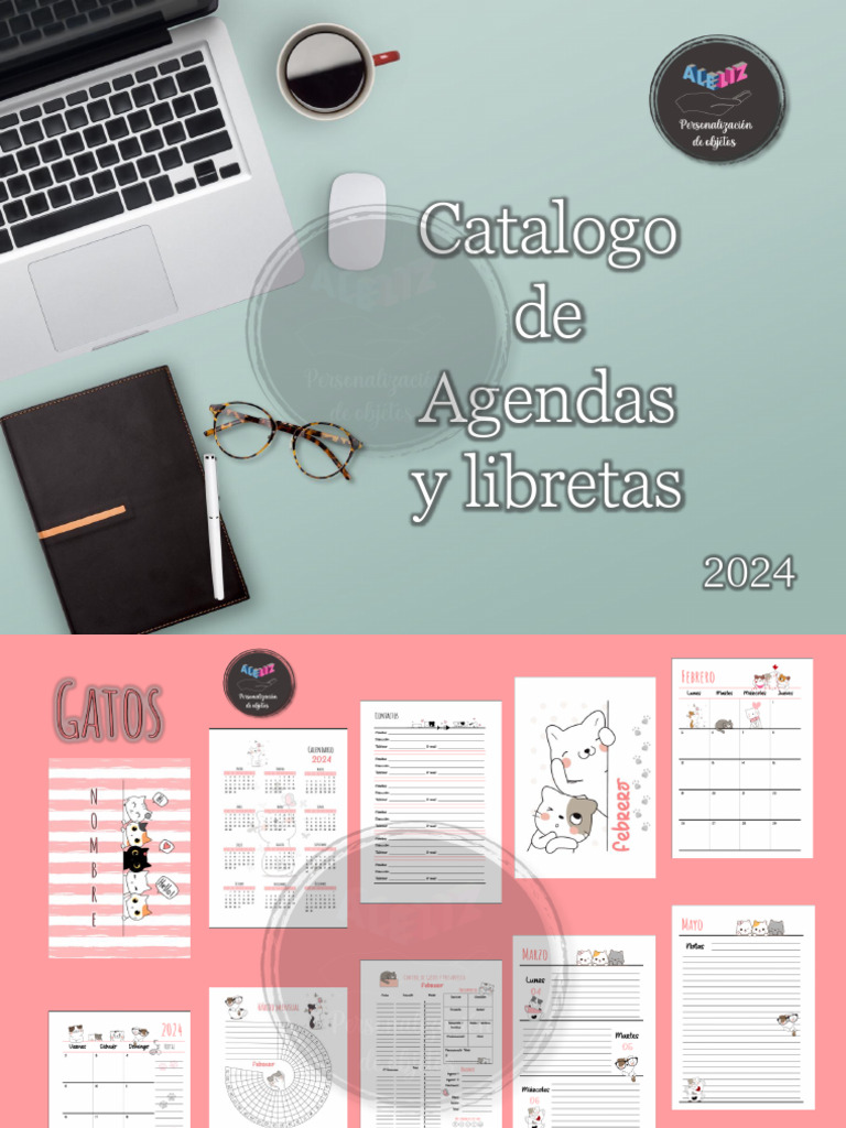 Catálogo Agendas y Libretas 2024 | PDF