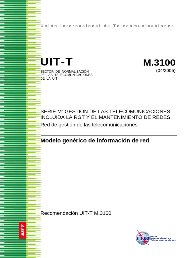 modelo de datos generico de red | PDF | Objeto (informática) | Red de ...
