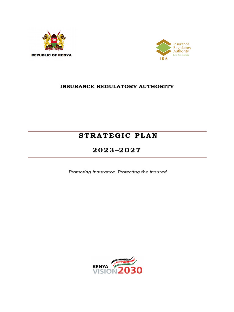 IRA Strategic Plan 2023-2027 Overview | PDF | Strategic Planning ...