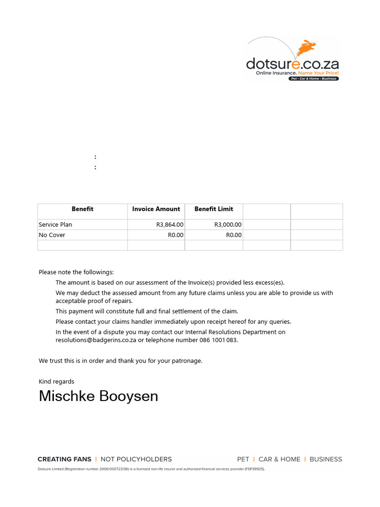 Mischke Booysen: Friday, January 9, 2026 | PDF
